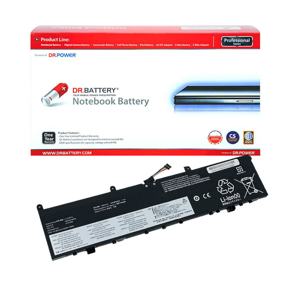 L17C4P72 Battery for Lenovo ThinkPad P1 1st Gen 2nd Gen Series Lenovo ...
